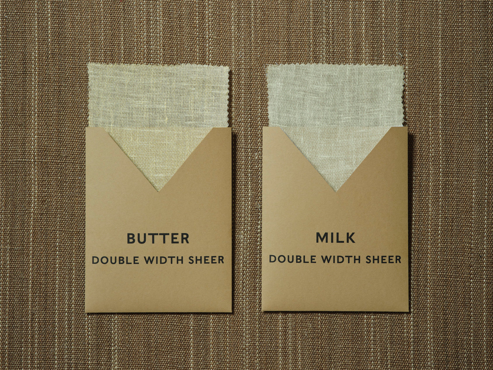 Double Width Sheer Butter